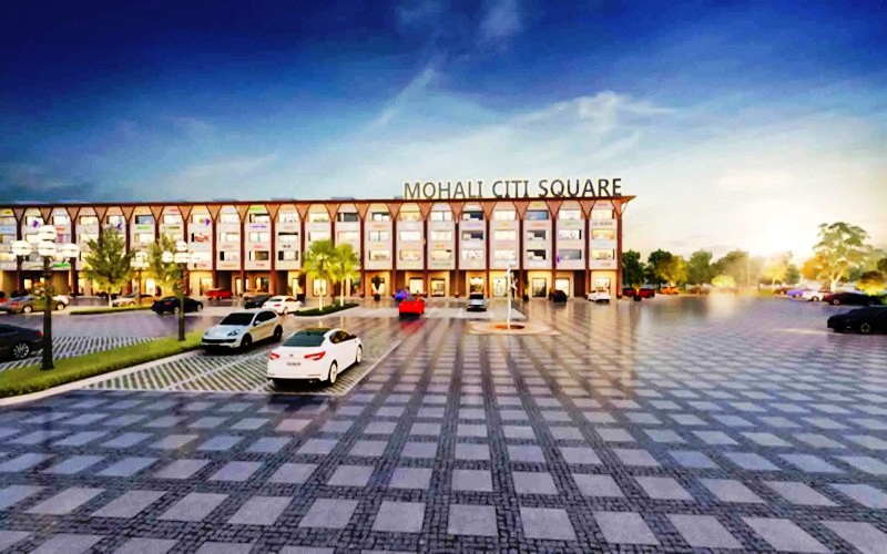 Mohali City Square Zirakpur | Call – 9290000454 | Showrooms for Sale at ...